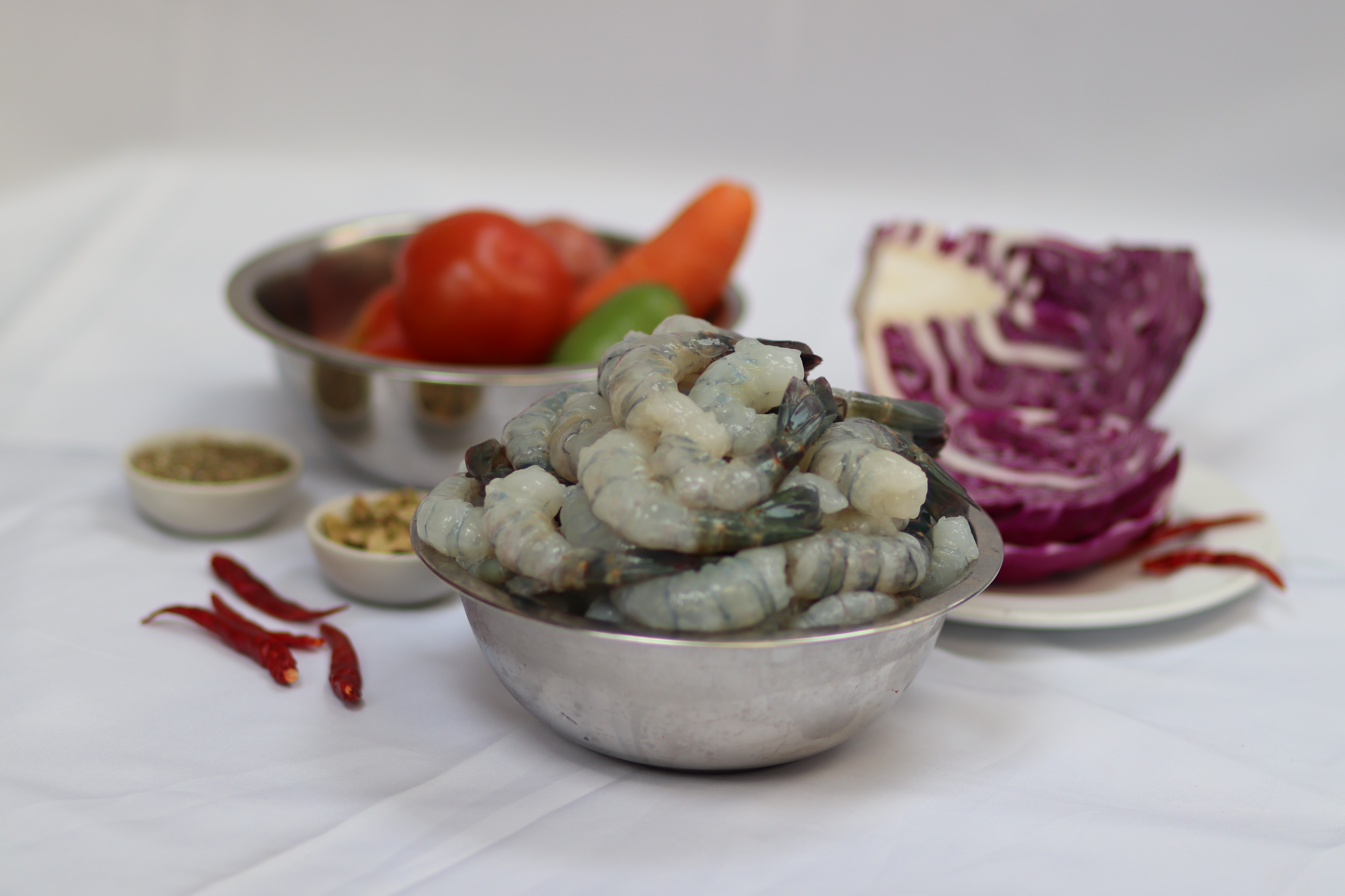 Fresh Today - Golda Shrimp Tail On (Peeled With Tail) (মাথা ও খোসা ...