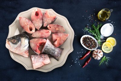 Fresh Today - River Katol Fish 2.Kg+ (Curry Cut With Head Pieces)