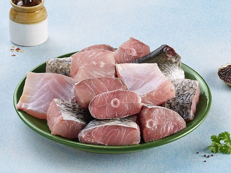 Fresh Today - River Koral Fish.2.Kg+ (Stacks Include Head Pieces)